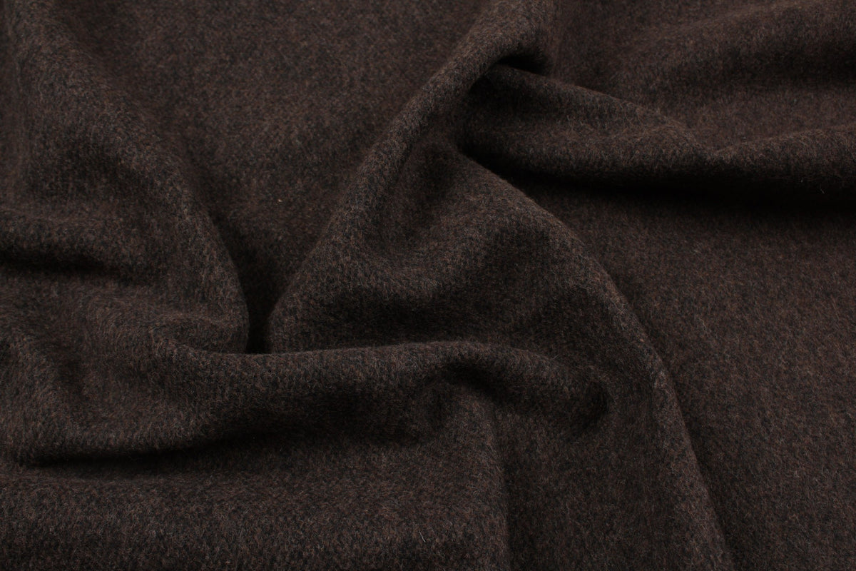 Brushed Recycled Wool Blend for Coats — Fabric Sight