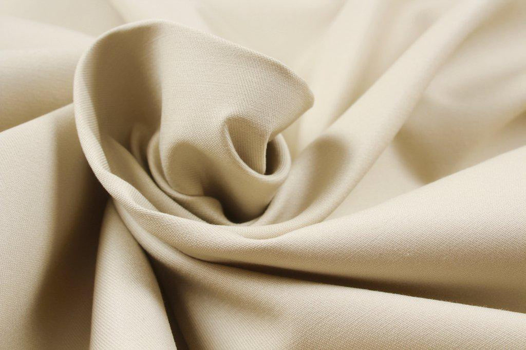 Premium BCI Cotton Twill for Jackets - Beige — Fabric Sight