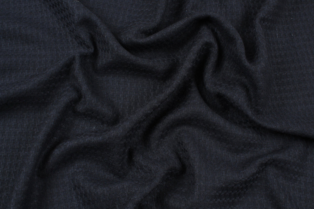 Structured Recycled Wool for Coats — Fabric Sight