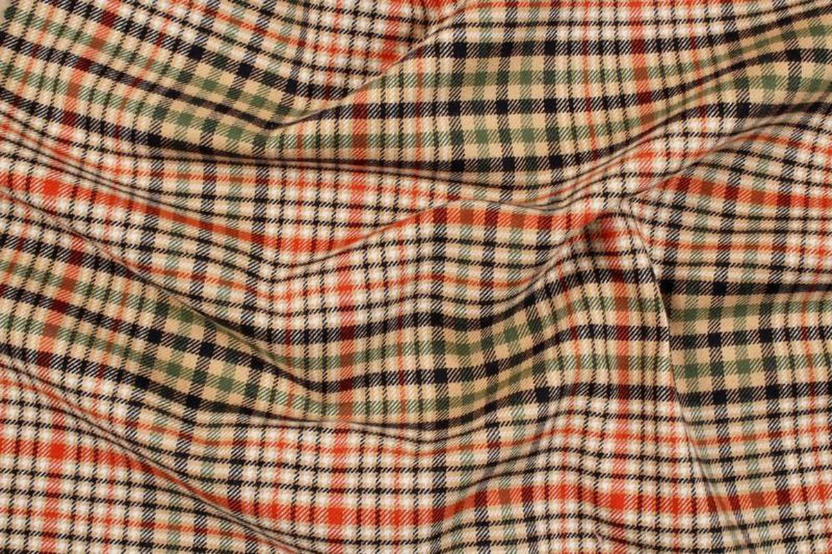 swatch-Cotton Flannel - Checks — Fabric Sight