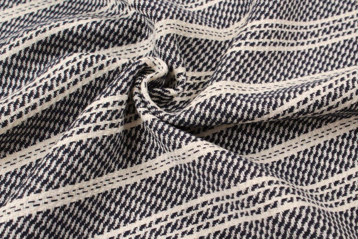 swatch-Jacquard Stripes, Rustic Look — Fabric Sight