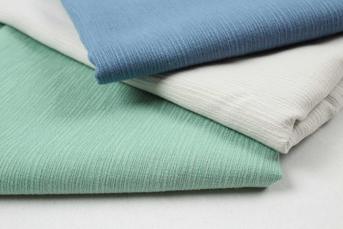 swatch-Textured Cotton Viscose Dobby — Fabric Sight